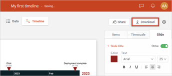 Office Timeline Online Quick-Start