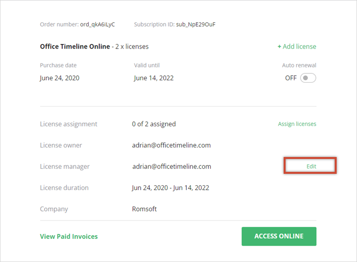 How to revoke your license manager role