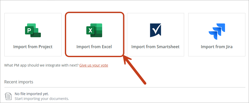 How to import Excel data into Office Timeline Online